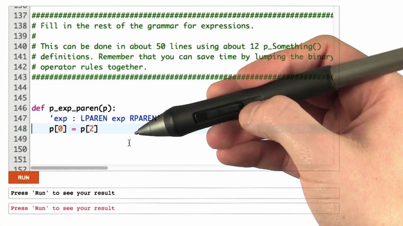 Parsing Javascript Expressions Solution - Programming Languages