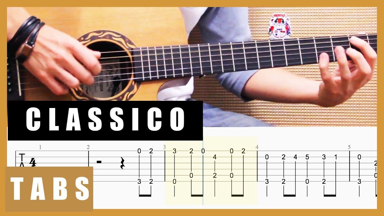 CLASSICO | TENACIOUS D | Guitar Tab | Lesson | Tutorial | Cover