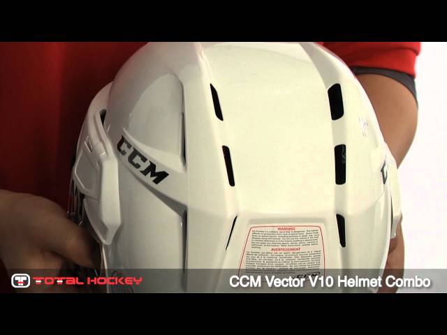 CCM Vector V10 Helmet Combo | Pure Hockey Equipment