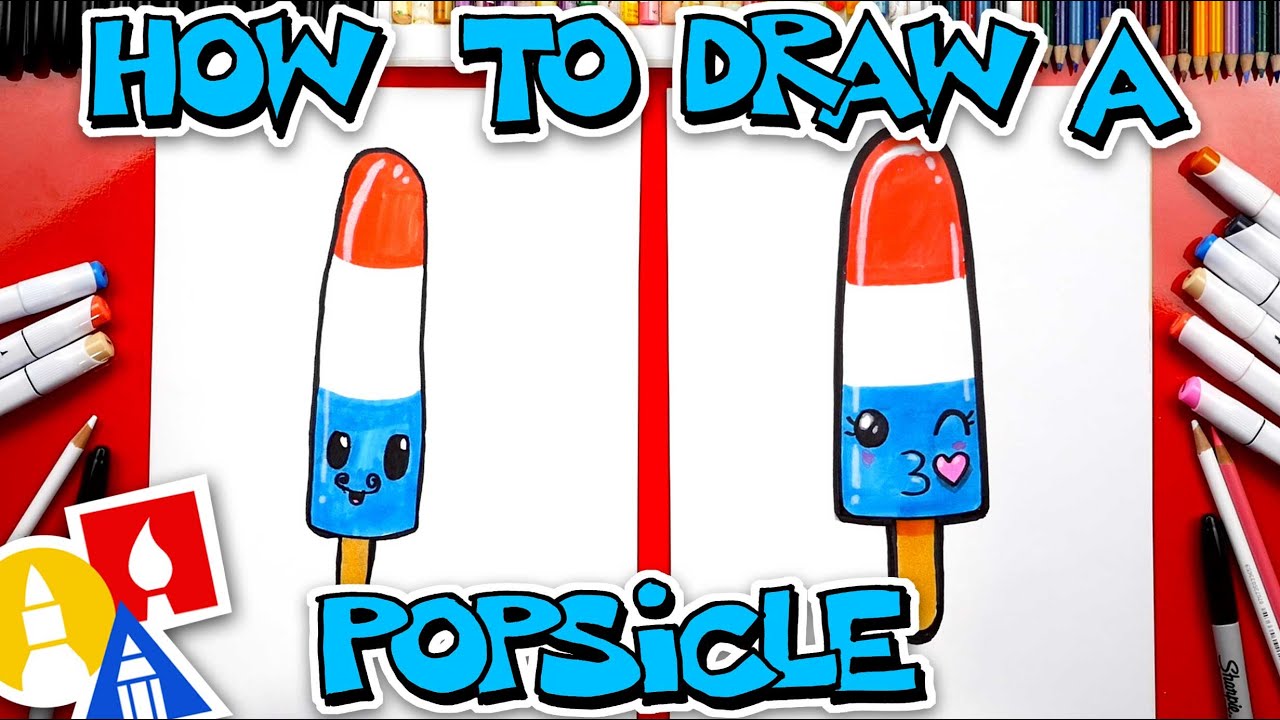 How To Draw A Rocket Popsicle