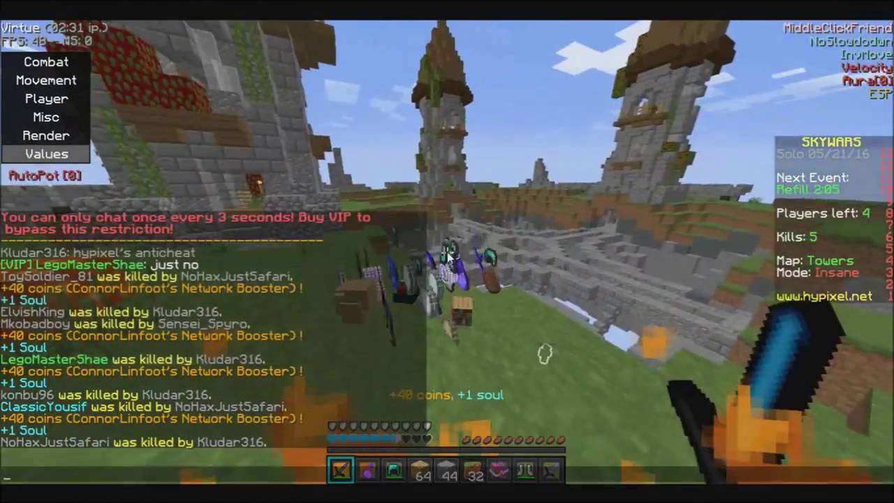 ANTICHEAT IS GOOD!!  - Hypixel And Rolemine