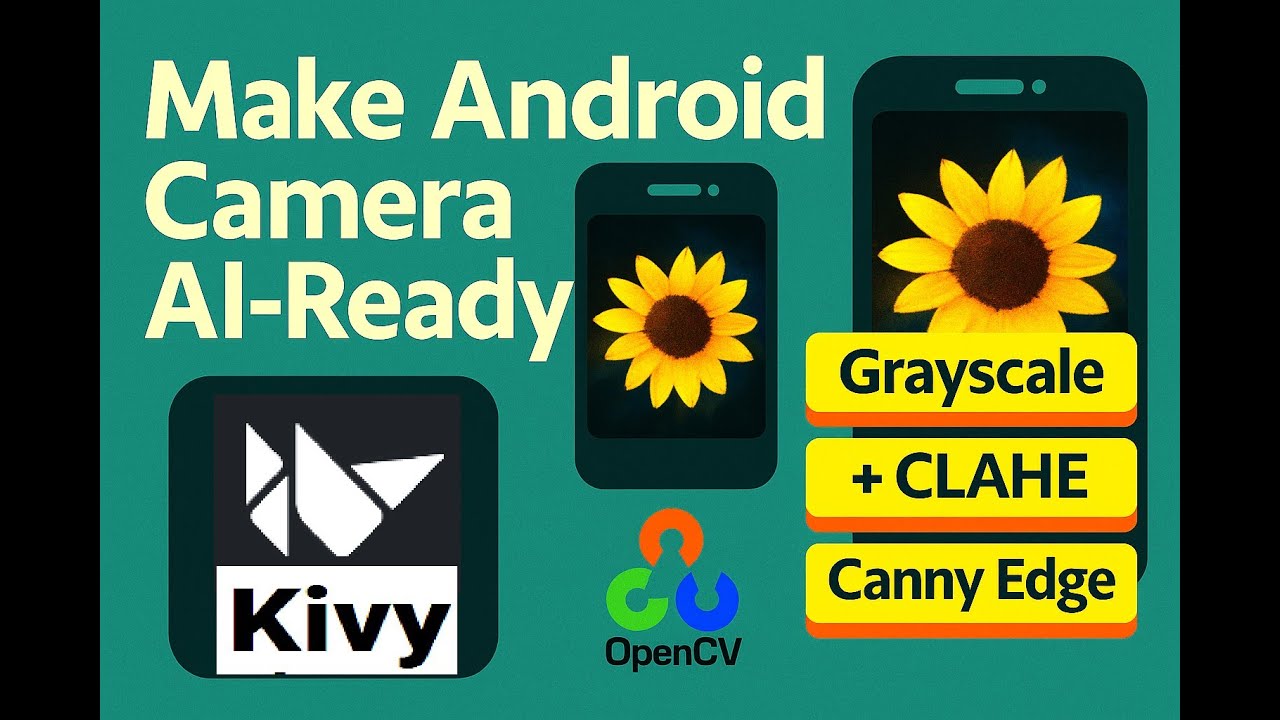 Make Android Camera AI-Ready — 4 OpenCV Fixes in Pure Python (Kivy + p4a)