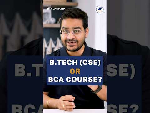 💥BCA vs BTECH CSE? BTech or BCA in 2023? Computer Science Career Options #shorts #btech #bca #viral