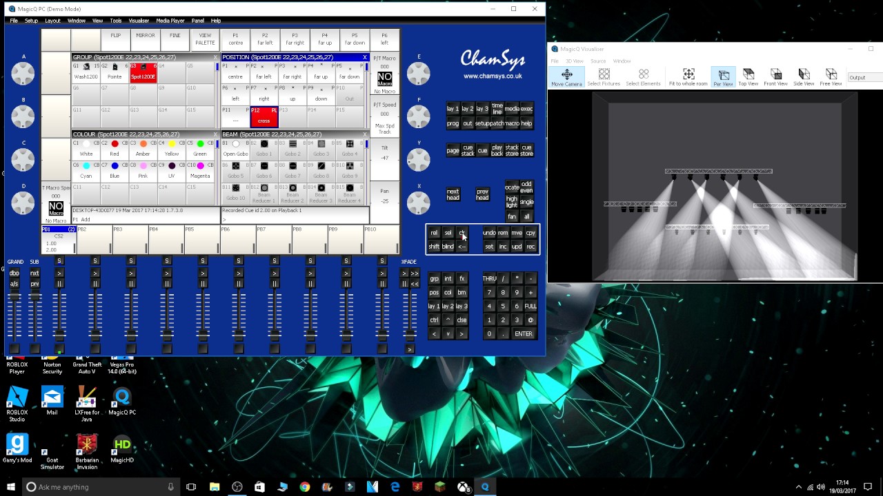 Chamsys Magic Q (Cue List) Tutorial 2