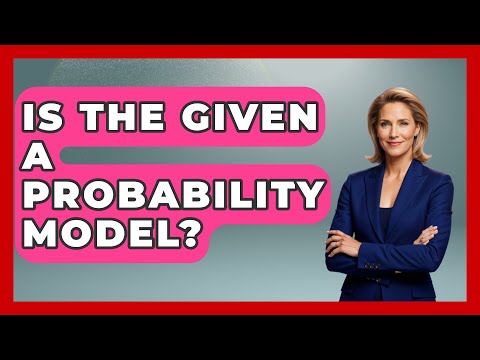 Is The Given A Probability Model? - The Friendly Statistician