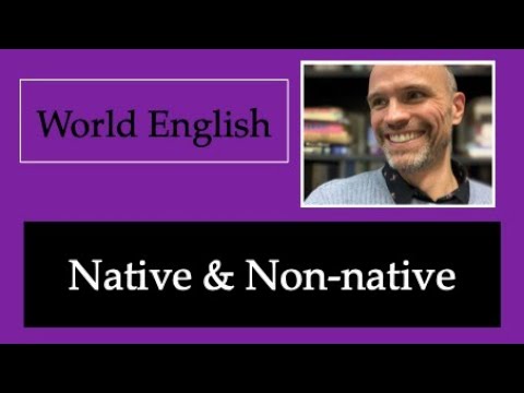 Native and non-native English speakers
