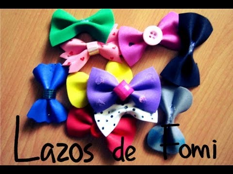 Lazos de foami - Imagui