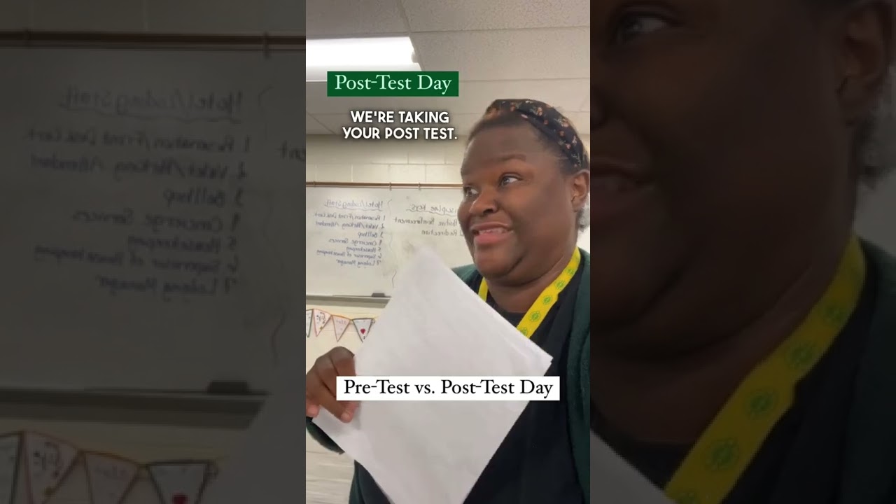 Giving a Pre-Test vs. Post-Test