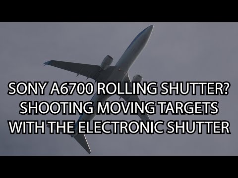 Sony A6700: Rolling shutter (ILCE6700)