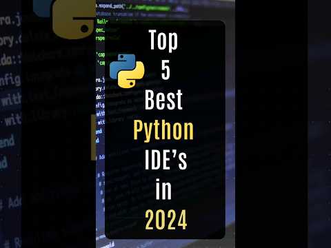 Top 5 Best Python IDE's in 2024 #python #ide #programming