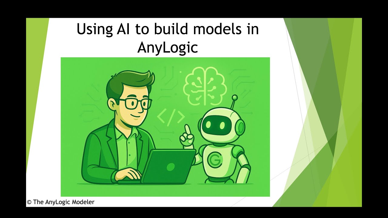 Using AI to help build AnyLogic Simulation Models