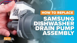 DD81-02635A - Samsung Dishwasher Drain Pump Assembly | Parts Dr