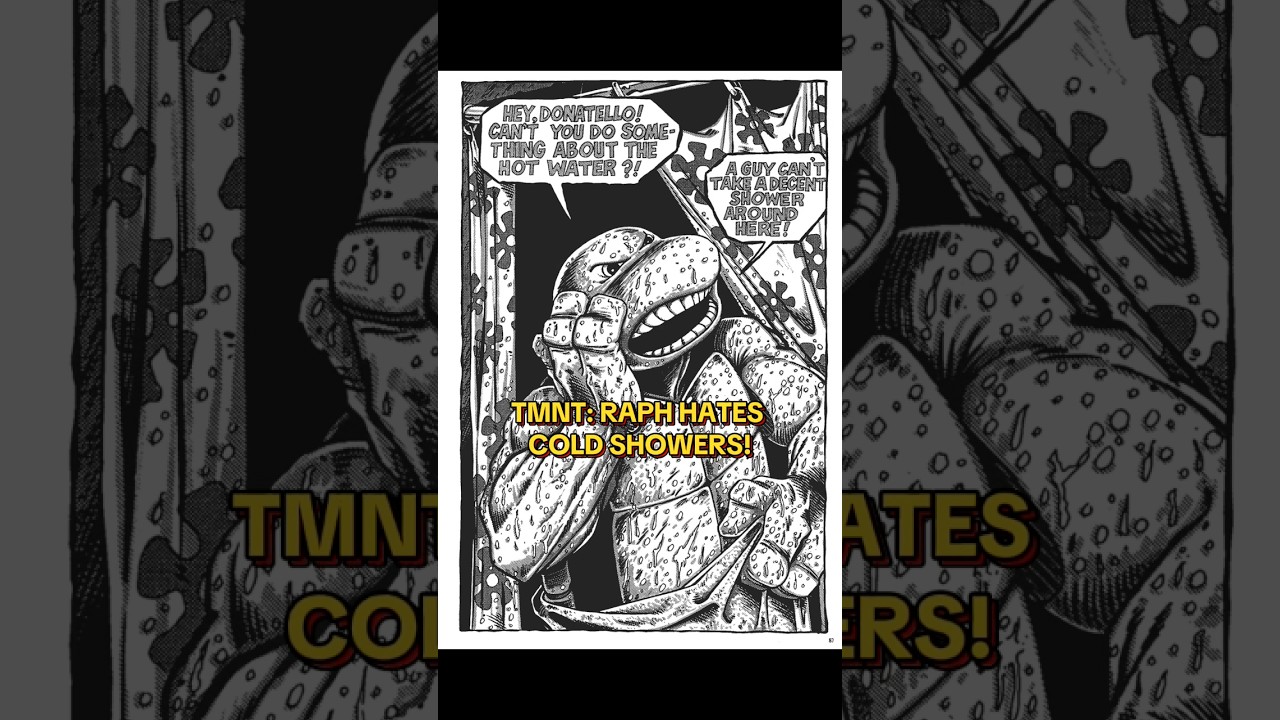 TMNT: RAPH HATES COLD SHOWERS!