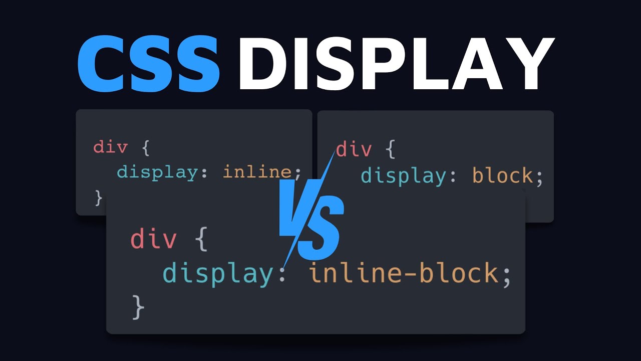 CSS Display Tutorial: Learn inline, block & inline-block
