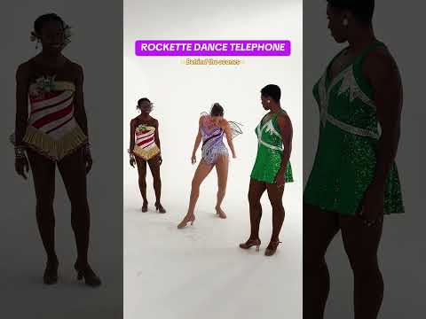 So cool to watch this come to life! #dancetelephone #dancers #rockettes #behindthescenes