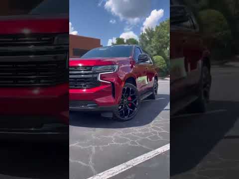 #2Crave RT-8 wheels for the Chevy Tahoe 🔥😮💨 #2cravewheels #carshow #carspotting #chevy