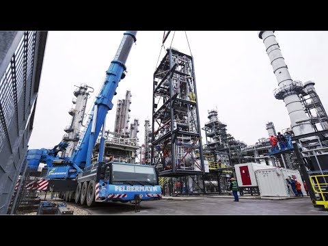 Transport of the ReOil facility to the OMV Schwechat Refinery