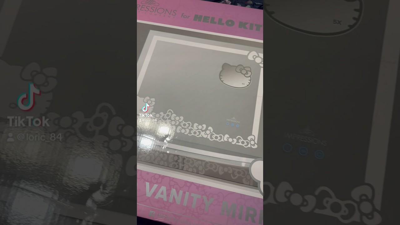 @Impressionsvanity Hello Kitty Vanity Mirror #hellokitty #tjmaxx