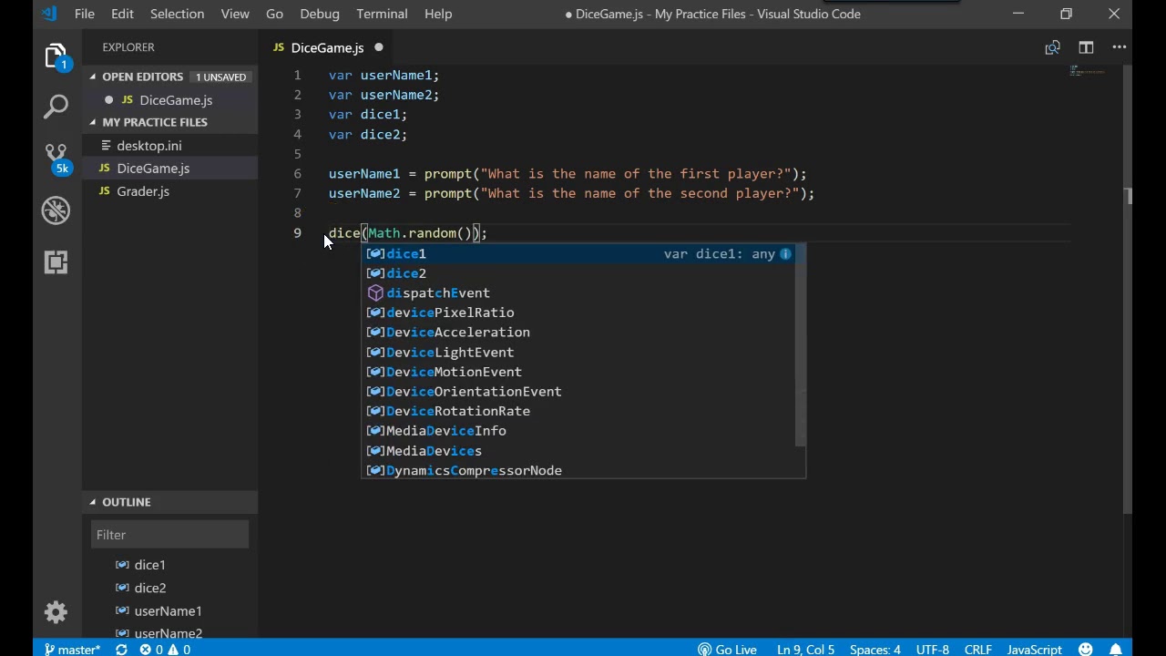 JavaScript #7 Random Numbers