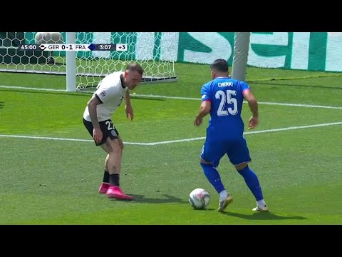 Rayan Cherki vs Germany - 𝐑𝐄𝐀𝐋 𝐁𝐀𝐋𝐋𝐄𝐑 🇫🇷⭐️
