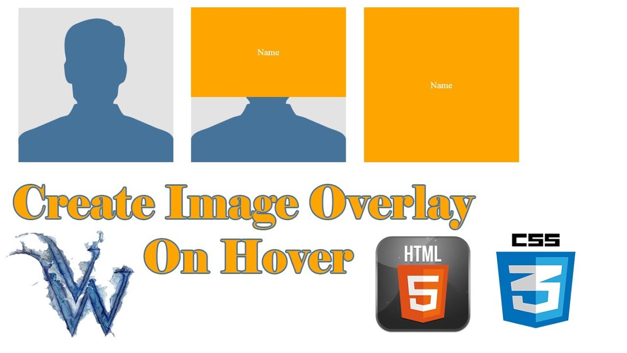 How To Create Image Overlay On Hover Using HTML5 & CSS3 | Image Hover Effects AmazingTechnoTutorials
