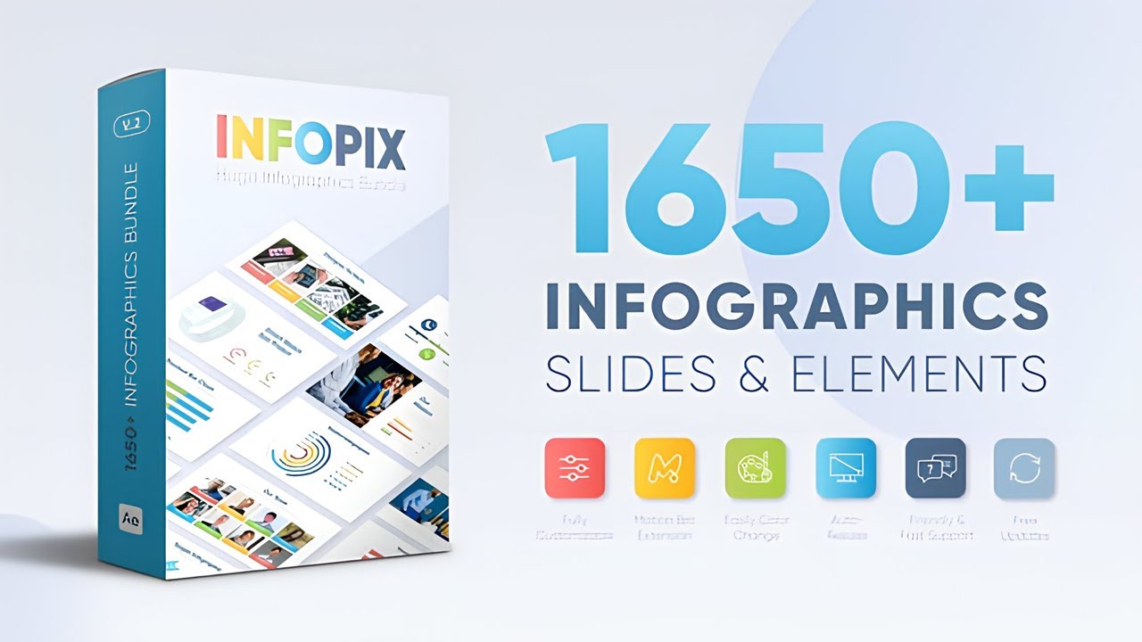 Infographics Slides & Elements Pack - After Effects Template