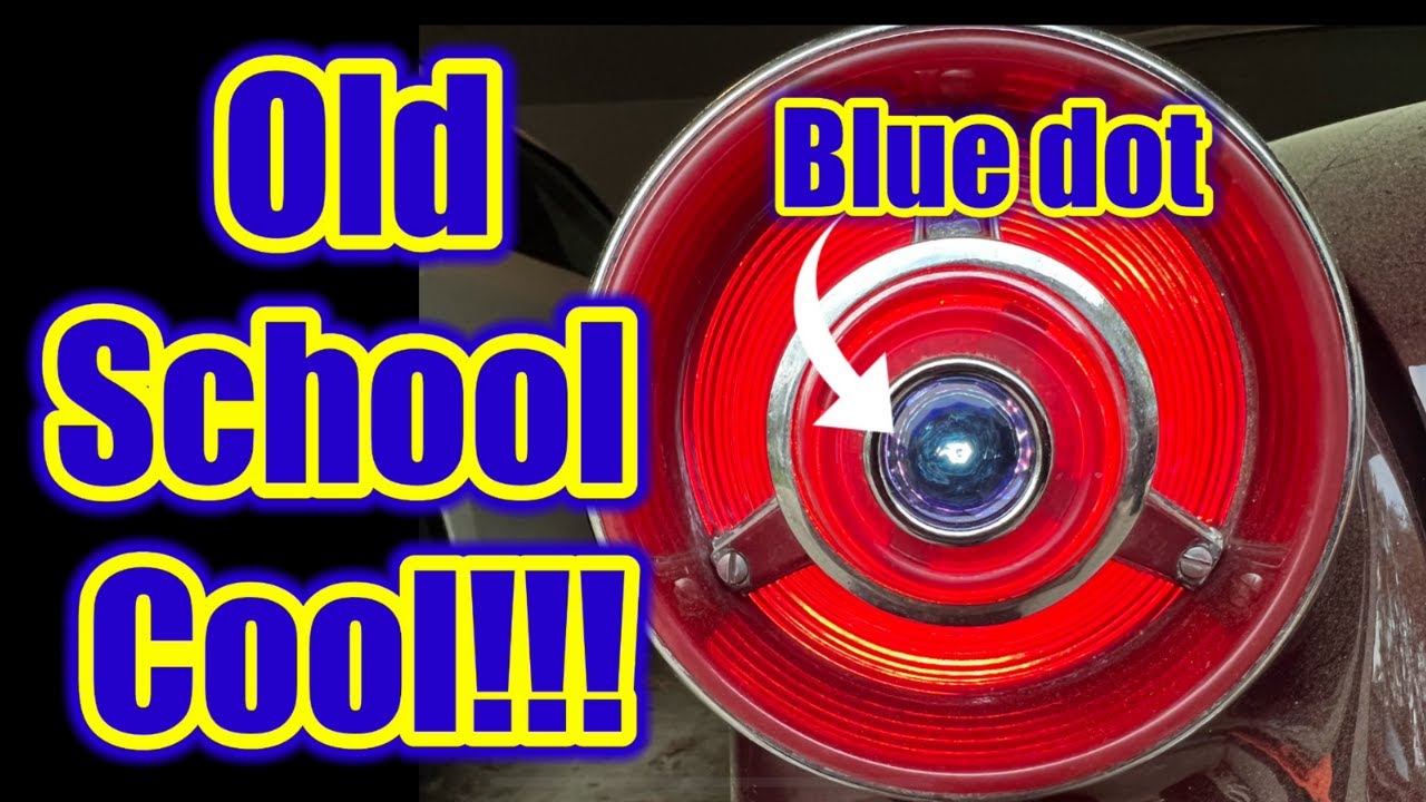 Blue Dot tail light| 1954 Ford
