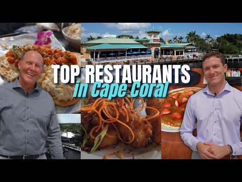 Best Restaurants in Cape Coral, Florida. These are the Top Picks for Breakfast, Lunch & Dinner!