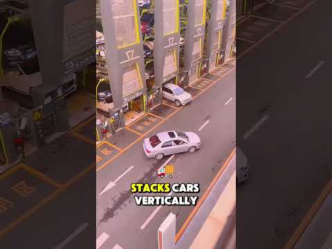 Amazing! This is How Vertical Parking Works in China 🚘