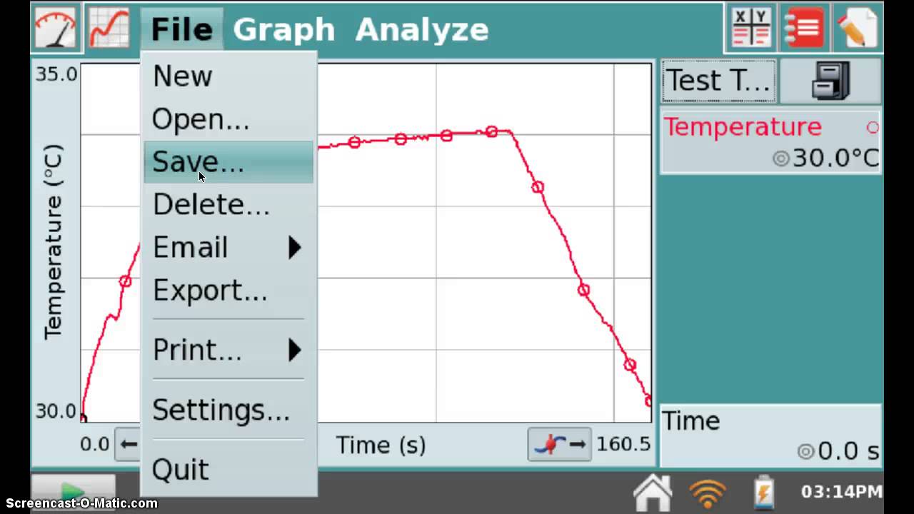 LabQuest Data Export
