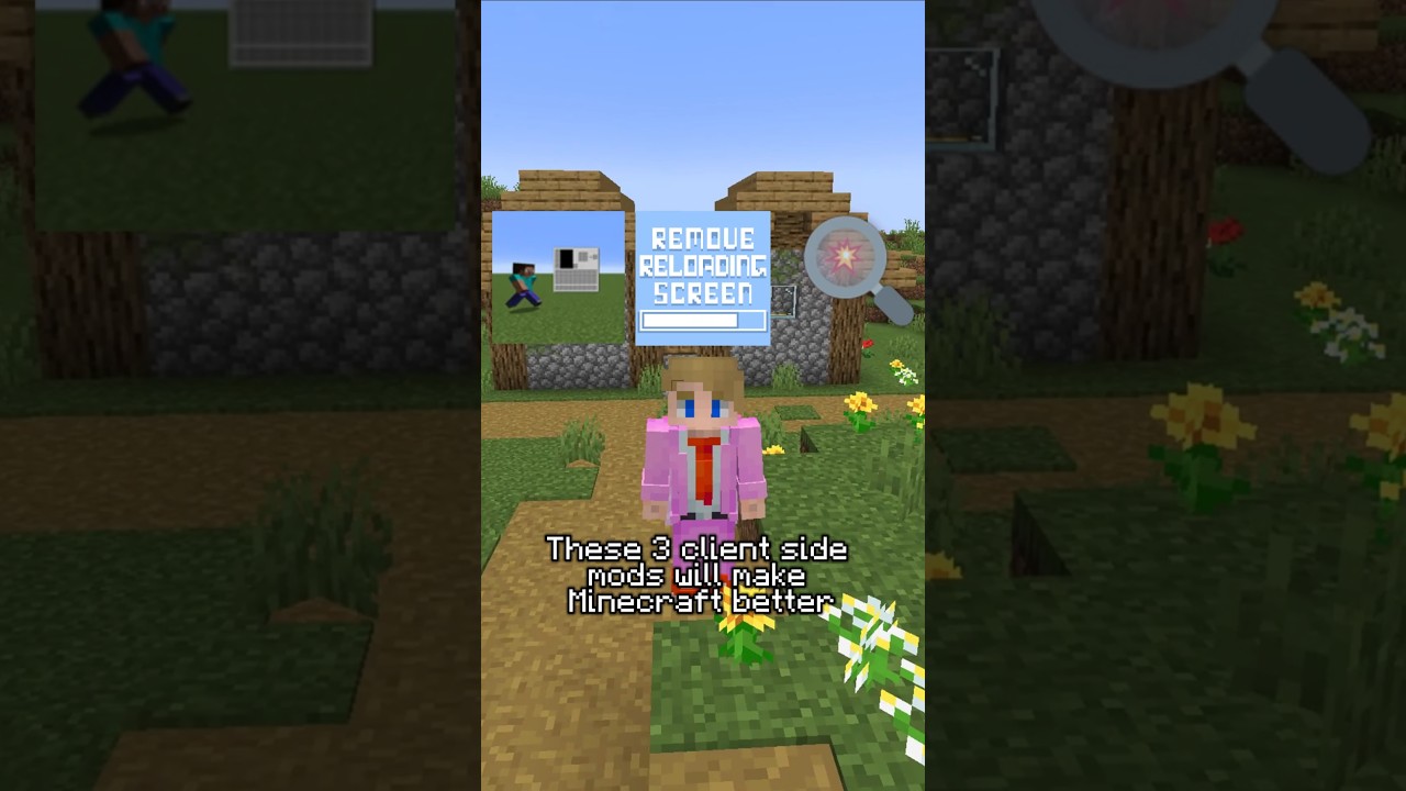 3 client-side mods to make Minecraft better