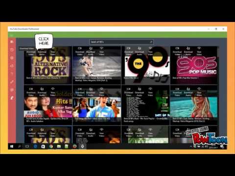 How to use Youtube Downloader Professional