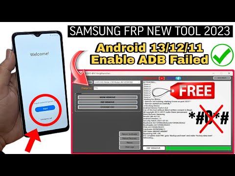 Samsung FRP New KG Unlock Tool 2023 || Samsung FRP Android 13/12/11 New Security Enable ADB Failed