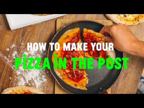 PIZZA IN THE POST DIY FRYING PAN PIZZA KIT