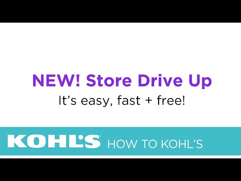 NEW! limited-contact Store Drive Up | Kohl’s