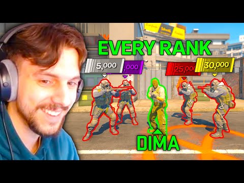 DIMA vs. EVERY PREMIER RANK...
