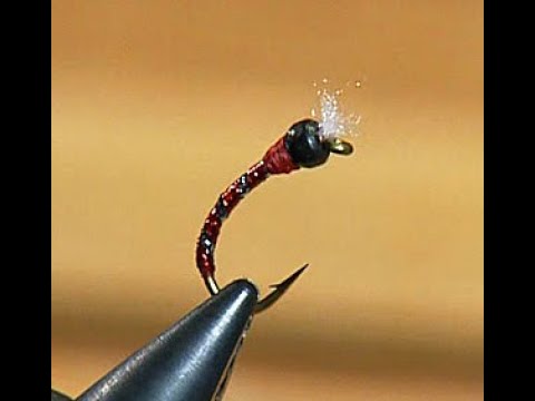 FLY TYING: Don's Black Bead CHIRONOMID