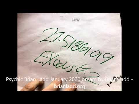 Dream predicton sketch by Brian Ladd