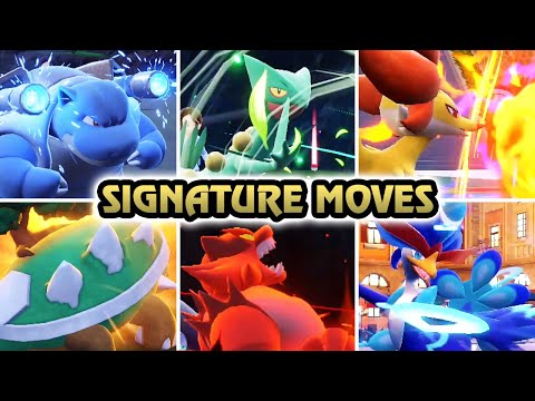 Pokémon Scarlet & Violet - All Starters Signature/Iconic Moves (The Indigo Disk)