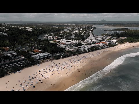A popular holiday destination Noosa Heads Main Beach in Australia