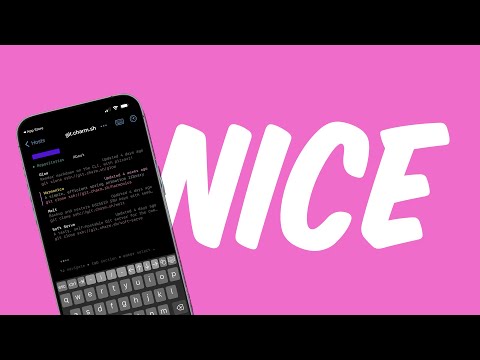 A modern ssh client for iOS: La Terminal
