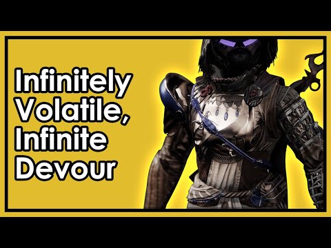 Destiny 2: Infinitely Volatile and Infinite Devour - Gyrfalcon's Hauberk Build