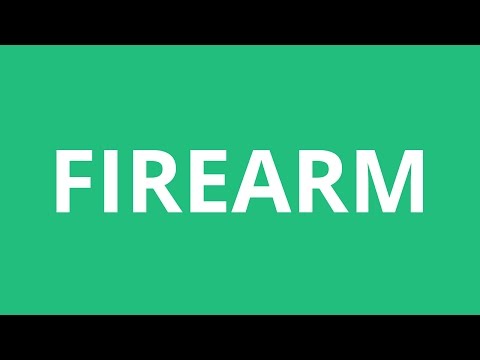 How To Pronounce Firearm - Pronunciation Academy