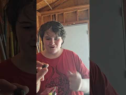 Manly Brandon and dirtbike try dark chocolate pomegranate #review #pomegranate