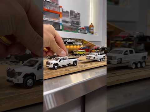 All new Karson Diecast Co Denali HD dually! In line for some adjustments 😁 #gmc #truck #diecast