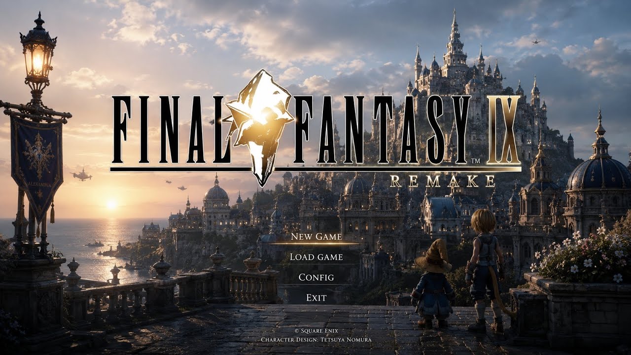 Final Fantasy IX Remake Gameplay Trailer 