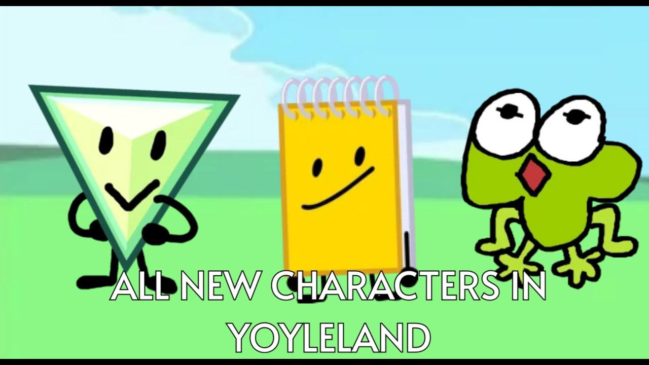 Find The BFB Characters: All Yoyleland characters PT2