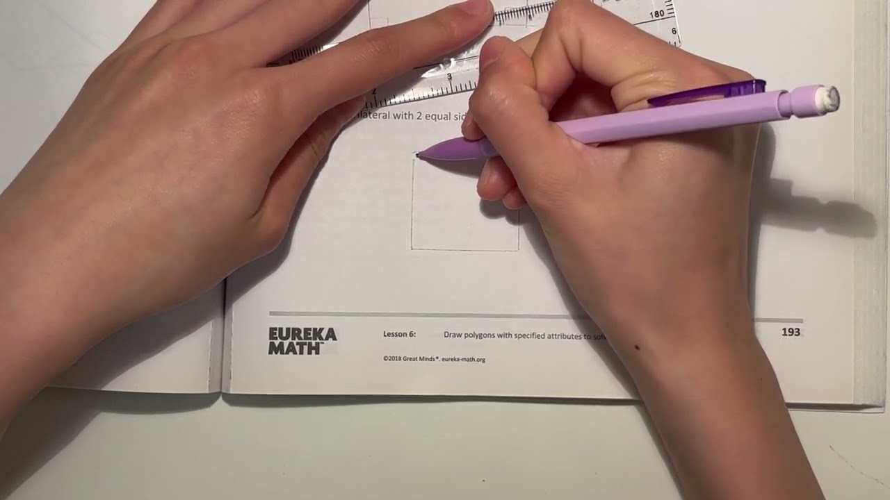 Eureka Math Grade 3 Module 7 Lesson 6 | #mathwithaubrey #homework