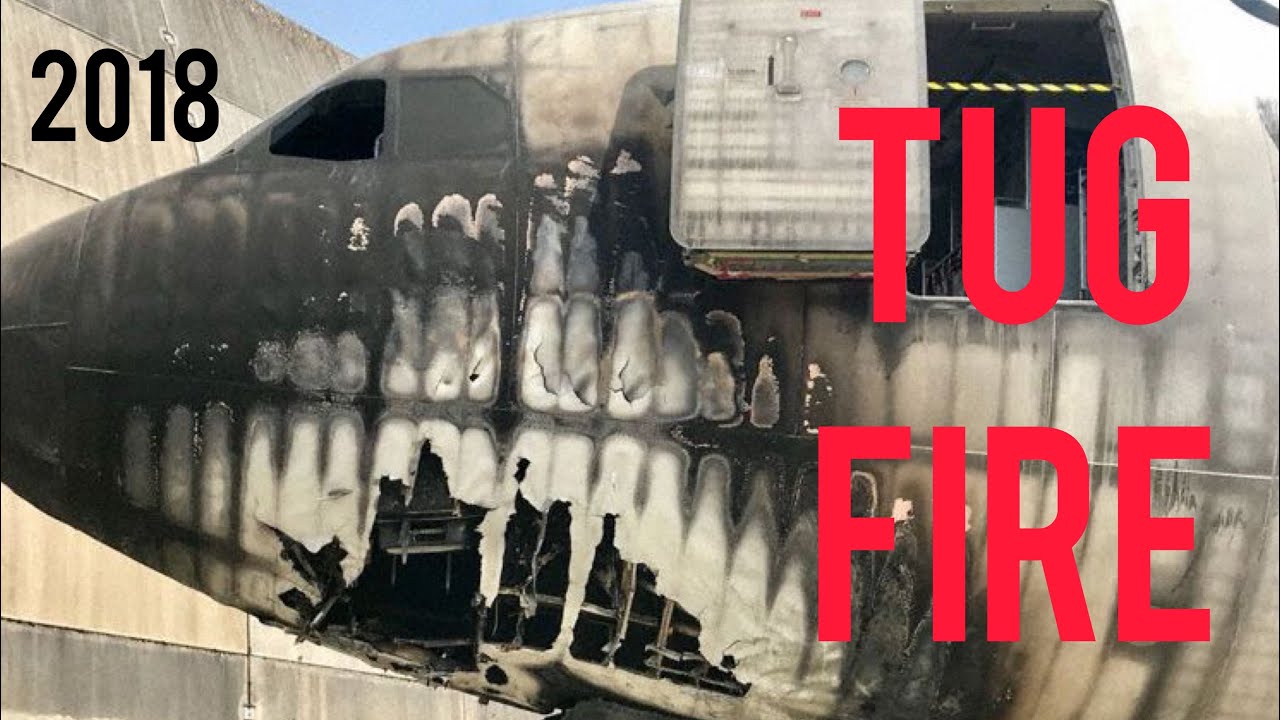 Lufthansa Tug Fire ARFF Scene Breakdown