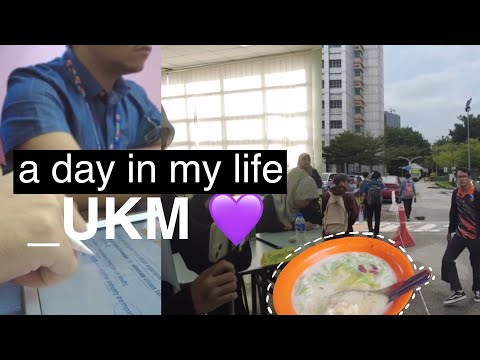 a college day in my life at UKM | studying, SUKEM | danniee #9